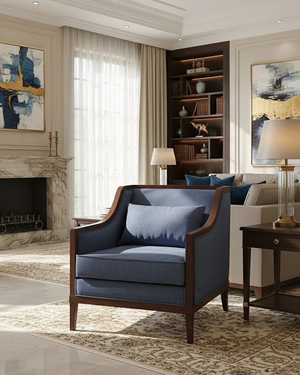 Lounging Lair chair Elegant Modern Furniture Dubai – IDT